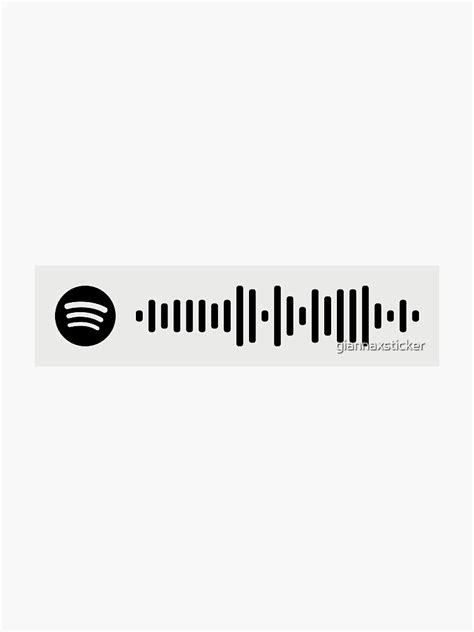 Solo By Frank Ocean Spotify Code Sticker For Sale By Giannaxsticker Redbubble