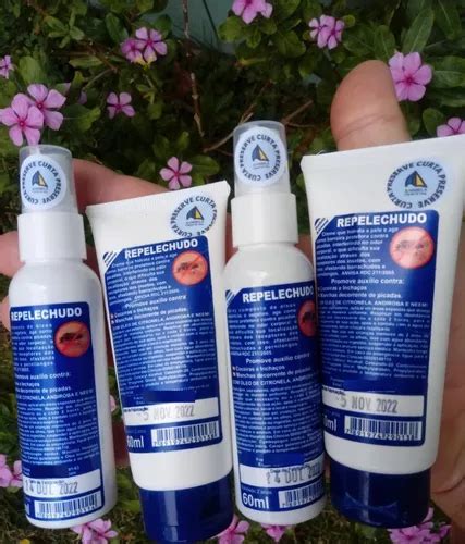Repelente Repelechudo Ilhabela Kit 2 Cremes 2 Spray 60ml