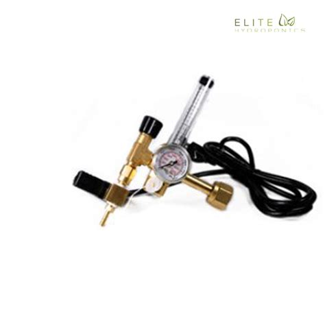 Super Co2 Kit Hydroponic Co2 Regulator Elite Hydroponics