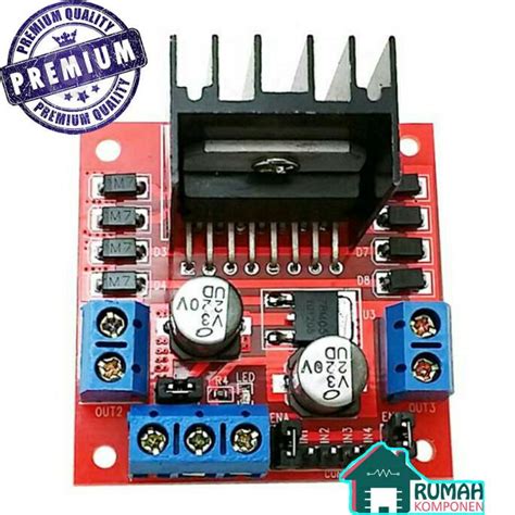 Jual Modul L298n Dual H Bridge Dc Stepper Motor Drive Controller