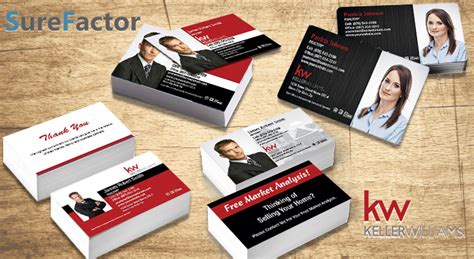 Keller Williams Real Estate Business Card Templates Surefactor