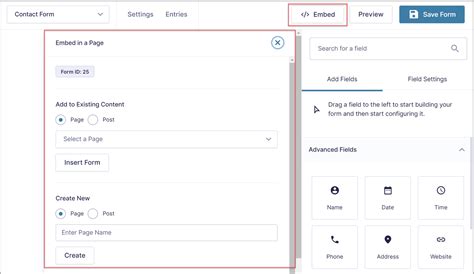 Gravity Forms 26 New Choices Ui Form Embed Process And Relocated