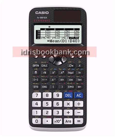 CASIO FX 991 EX (T) | Idris Book Bank