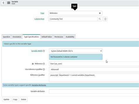 Solved Refqualelements Variable Attribut Usecase Servicenow