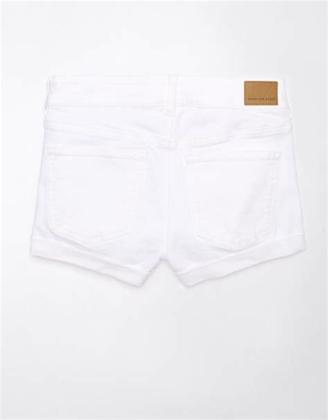 Ae Next Level High Waisted Denim Short Short