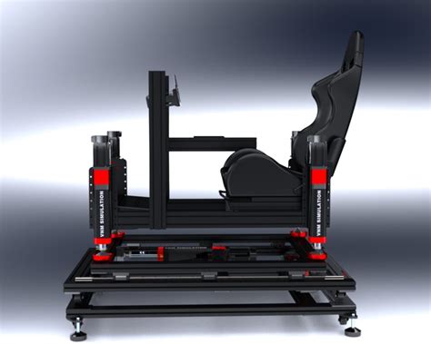 Motion System 3dof 4 Actuator 150 With Surgetl 150 5 Dof Without Seat