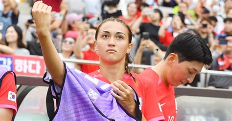 [st포토] 케이시 페어 최연소 대표팀