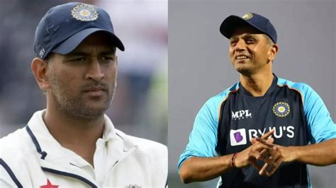 Rahul Dravid Couldnt Get In Touch With Ms Dhoni When He Retired