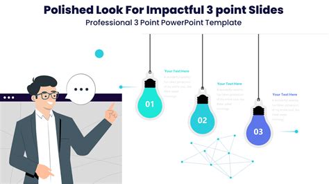 Best Polished Look For Impactful 3 Point Slides Professional Powerpoint