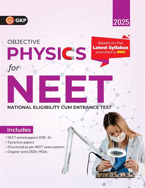 GKP NEET 2025 Objective Physics Guide Includes Solved Papers 2016
