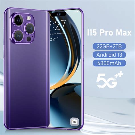 【can Codready】original Phone I15 Pro Max I15promax 73 Inch Hp 16g Ram
