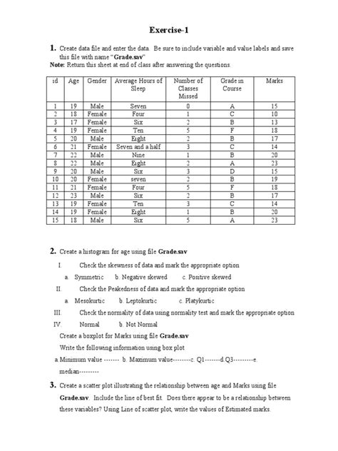 exercise 1 pdf statistical theory statistical analysis