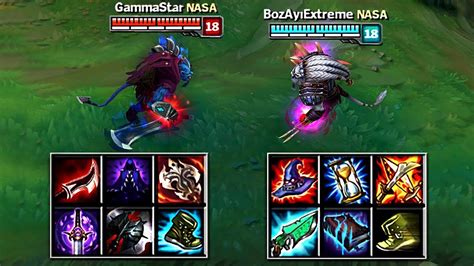 Ad Rengar Vs Ap Rengar Full Build Fights And Best Moments Youtube