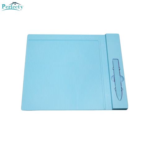 Perfecty 270x230mm กระดานให้คะแนนพลาสติกกระดาษการ์ด Cuting Board Craft Diy เครื่องมือพร้อมตาราง