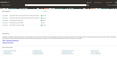 How Do I Keep Recent Requisition Permanently On The Self Service Requisition Module Page