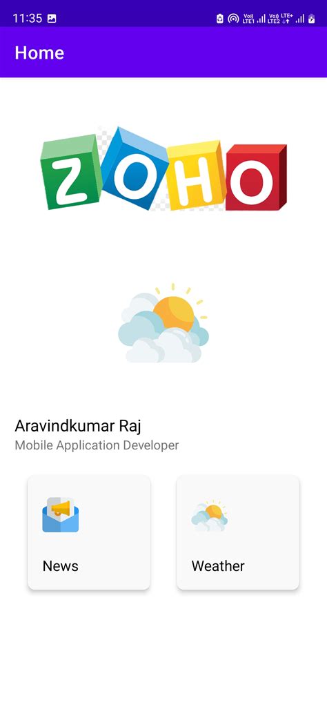 GitHub Aravinfaf ZohoTask