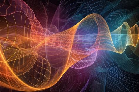 Depiction Equation And Quantum Wave Functions Premium Ai Generated Image