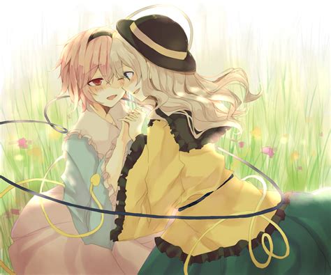 Komeiji Koishi And Komeiji Satori Touhou Drawn By Hiharo Danbooru