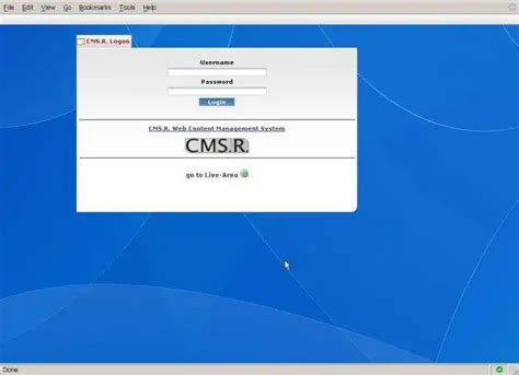 CMS R PHP And MySQL Based