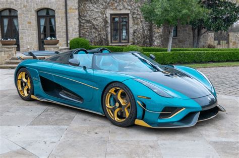 This Candy Blue Koenigsegg Regera Is Set To Sell For Millions Maxim