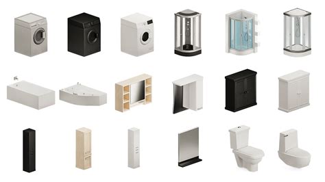 Furniture Realistic Low Poly Asset Pack By Ithappy