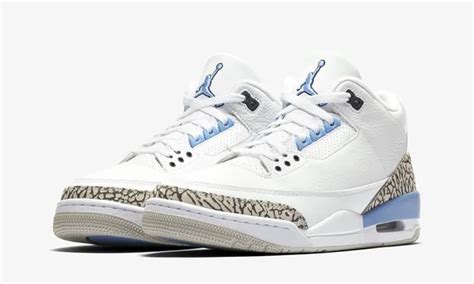 Nike Air Jordan 3 “UNC”: Official Images & Where to Buy Tomorrow
