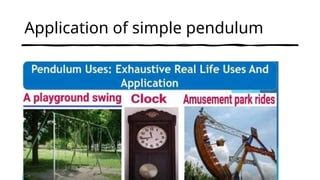 Physics Ppt Pptx Topic Simple Pendulum PPTX Physics Science