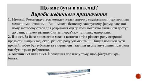 Презентація Домедична допомога 6 клас