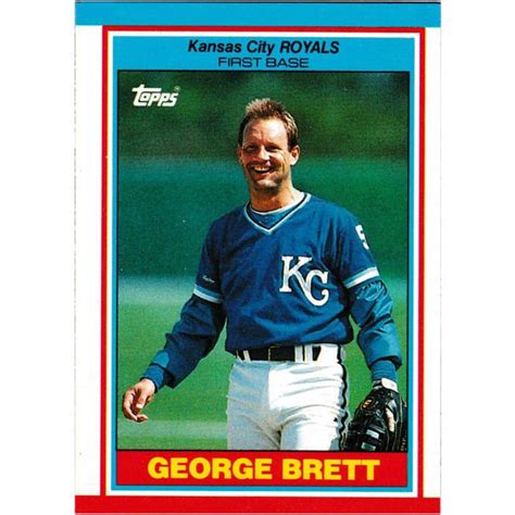Topps United Kingdom Minis George Brett On EBid United States