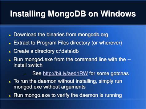 Ppt Net And Mongodb Powerpoint Presentation Free Download Id1308005