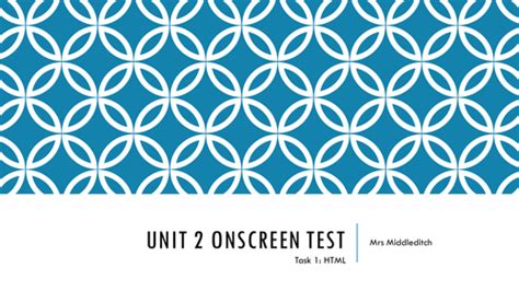 Html Lesson Teaching Resources