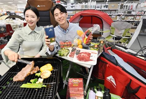 캠핑족 마음 사로잡았네 홈플러스 온라인 캠핑용품 매출 방긋 파이낸셜뉴스
