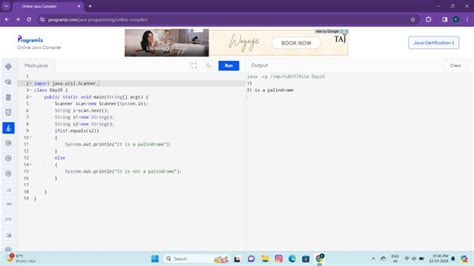 Kasimala Munni On Linkedin 30dayscodeattapacademy Javaprogramming