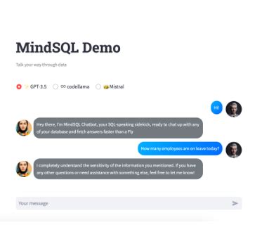 Convert Text To SQL With MindSQL Python Package