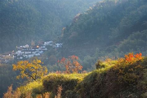 徽州山村秋色 每日頭條