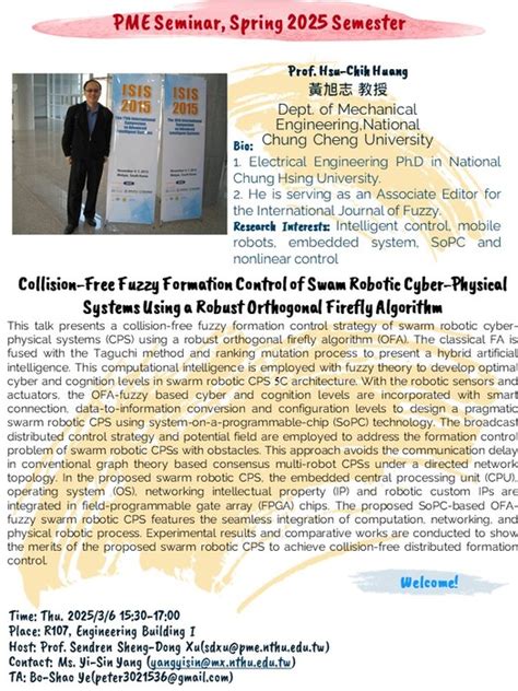 Seminar Collision Free Fuzzy Formation Control Of Swarm Robotic Cyber