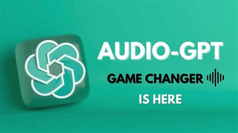 AudioGPT A New Era In Text To Speech And Audio Processing Planet Ai