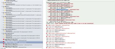 Ios Apple Mach O Linker Error Xcode 4 Stack Overflow