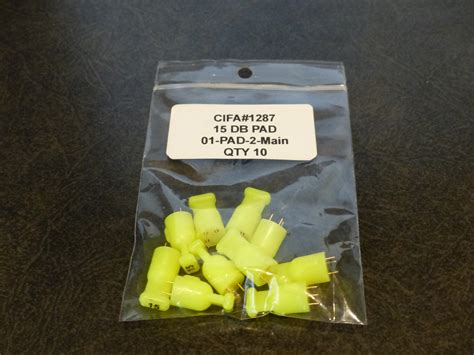 10 S Acisco 15db Attenuator Pad Attenuator Pad Sxp T Type Mdg Sales Llc