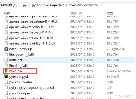 Python逆向 逆向pyinstaller打包的exe程序反编译获取源代码pyinstaller 逆向 Csdn博客