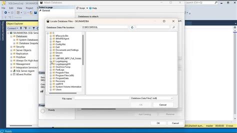 How To Attach Database Without Log File In Sqlserver It Will Help