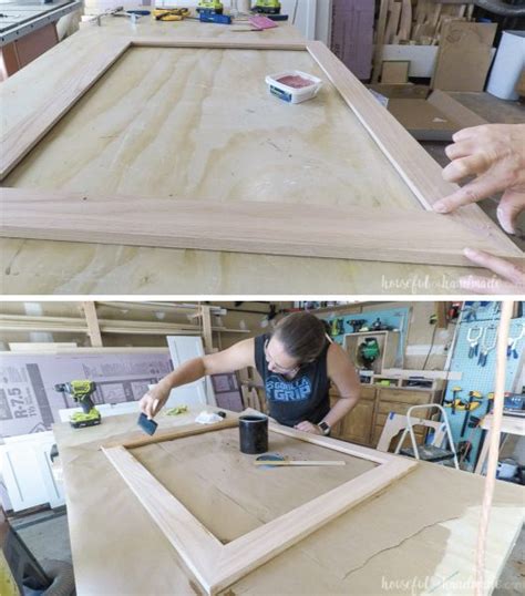 DIY Window Frame Mirror For The Bathroom Houseful Of Handmade