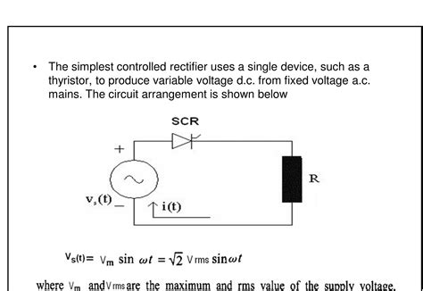 Figure 3 Single Phase Controlled Rectifiers