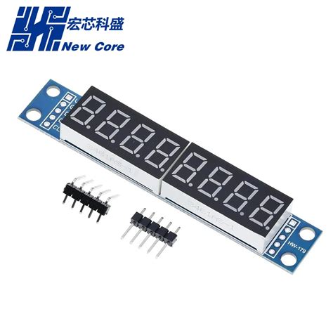 Max7219 Cwg 8 Digit Digital Tube Display Control Module Red Three Io