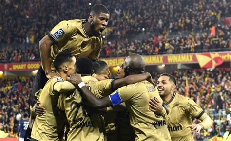 Rc Lens Un Record Historique Après La Victoire Face Au Psg