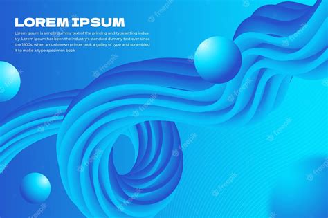 Premium Vector Abstract Blue Fluid Wave Color Background For Business Company