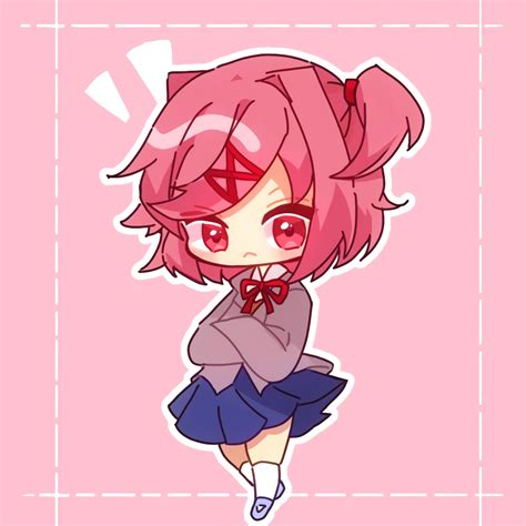 Natsuki Doki Doki Literature Club Image By Camel Mangaka 3905426