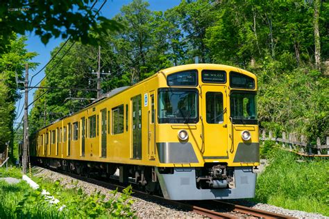 西武西武園線 春の風景 八国山の麓 いろどりの鉄道風景写真集