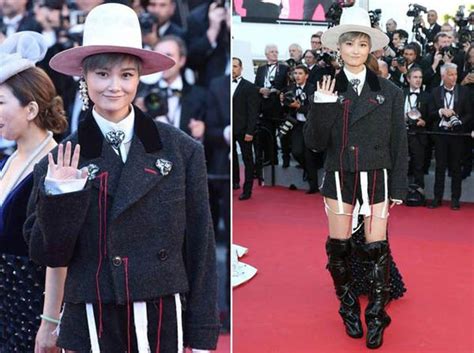 Vogue美國官網竟將坎城最敢穿藝人頭銜給了李宇春時尚地位逆天 壹讀