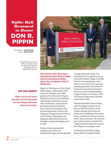 University Of Virginias College At Wise Uva Wise Magazine Fall